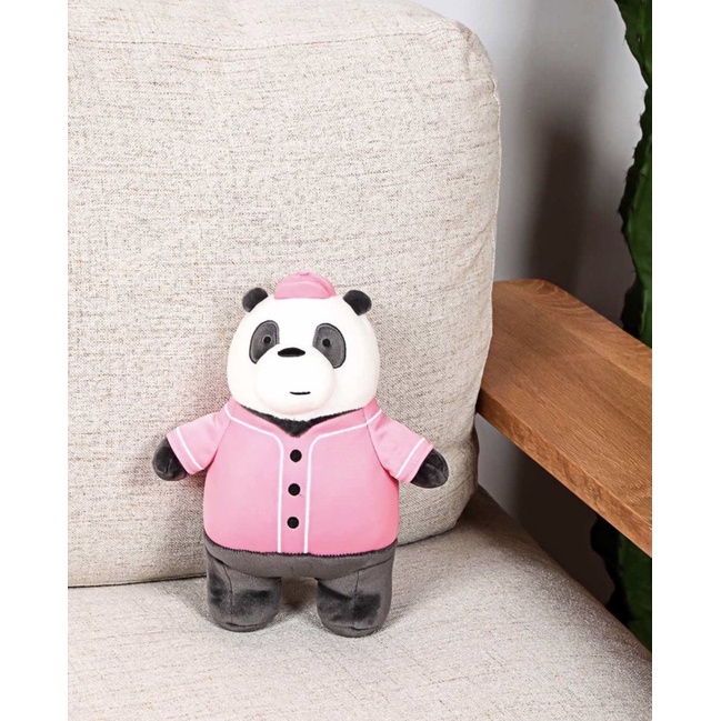 Jual BONEKA MINISO LOVELY SITTING PLUSH TOY MINISO WE BARE BEARS ...