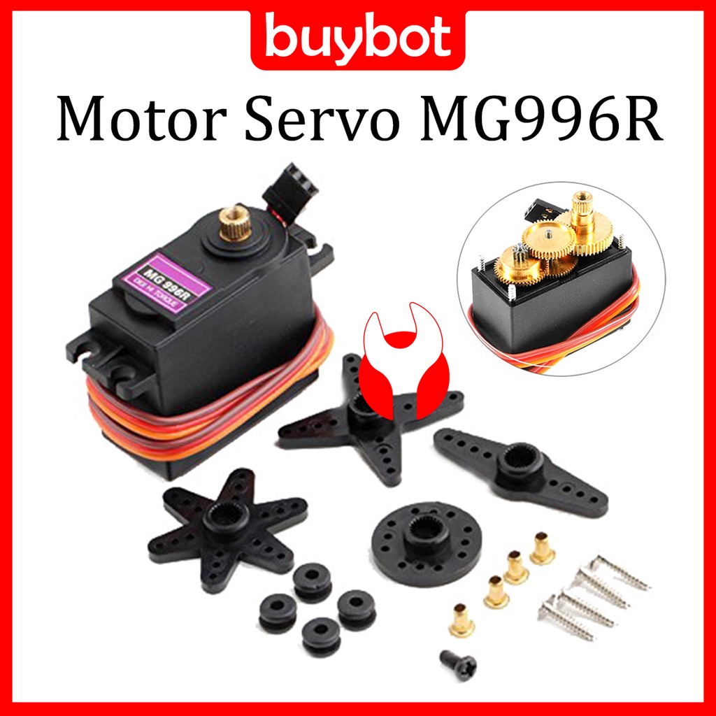 Jual Motor Servo MG996R Metal buybot / Micro MG996 / Digi Hi Gear ...