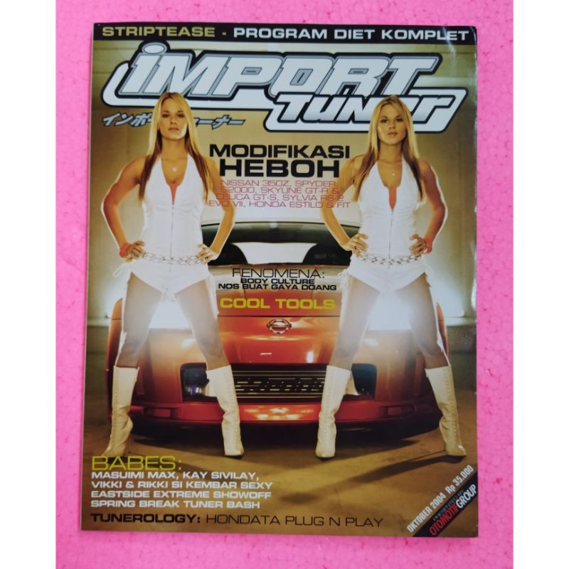 Jual Majalah Import Tuner Issue 04 Modifikasi Mobi | Shopee Indonesia
