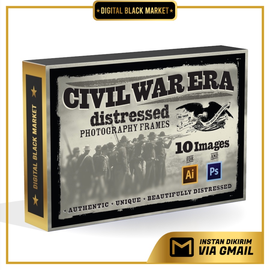 Jual ID10814 - Civil War Era Image Frames | Koleksi Bingkai Gambar Era ...