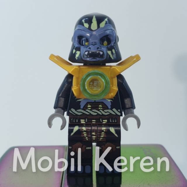 Jual Lego original Minifigure Chima Gorzan with Pearl Gold Heavy Armor ...