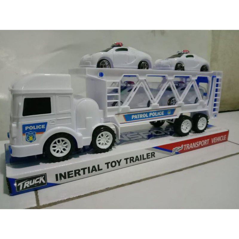Jual 1set mainan mobil truk kontruksi pengangkut mobil | Shopee Indonesia