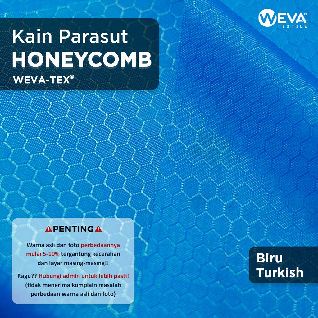Jual Bahan Kain Parasut Honeycomb Kain Jaket Waterproof Turkish ...