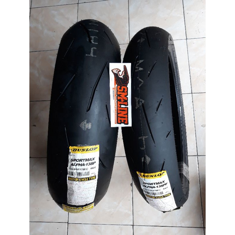 Jual Ban Dunlop sport alpha japan lebar 110 150 17inch 2023 | Shopee ...