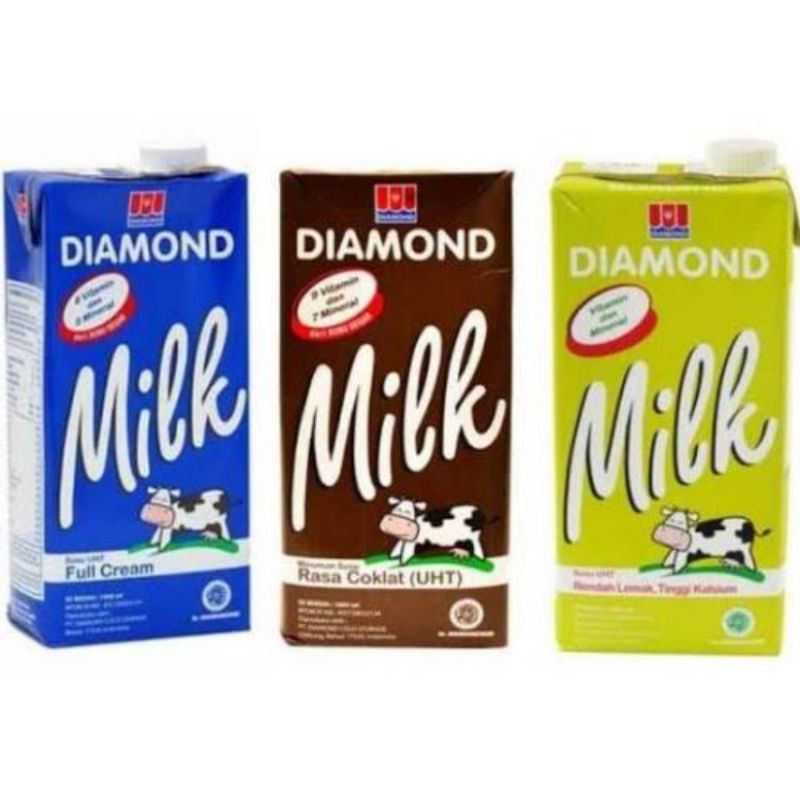 Jual susu DIAMOND kemasan 1 liter | Shopee Indonesia