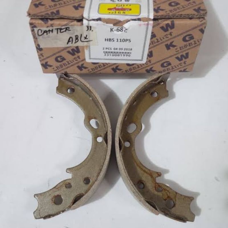 Jual 1 SET Kampas Hanrem / Hand Brake Shoe Colt Diesel Canter 110PS / 125PS / 136PS / Toyota ...