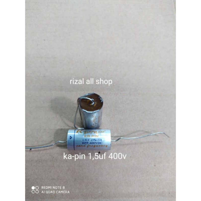 Jual kapasitor ka'pin 1,5uf 400v pengatur tegangan | Shopee Indonesia