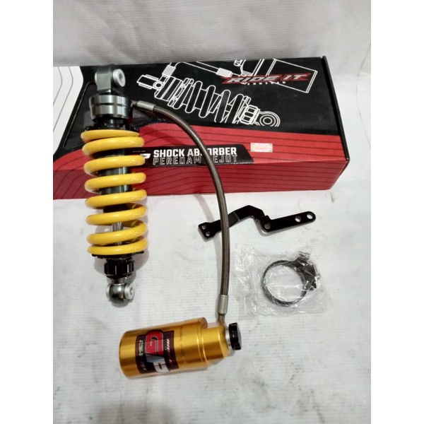 Jual Shock Monoshock Ride it GP103 Ninja R Ninja RR Tabung pisah pleksibel Black series | Shopee ...