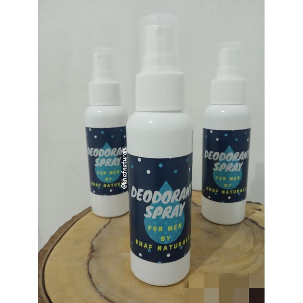 Jual KhAF Naturals Deodorant Spray: Unscented (Non Perfume); Perfumed ...