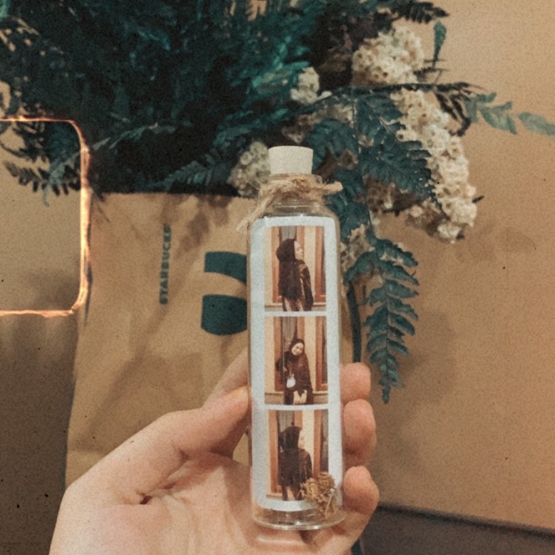 Jual botol foto kaca aesthetic botol kaca foto botol foto in jar foto ...