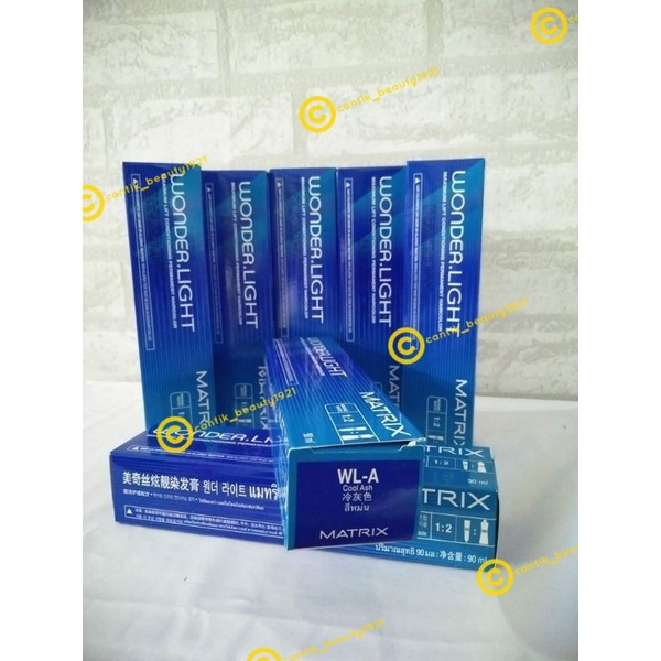 Jual MATRIX Wonder Light 90ml - Pewarnaan Rambut /Cat Rambut | Shopee ...