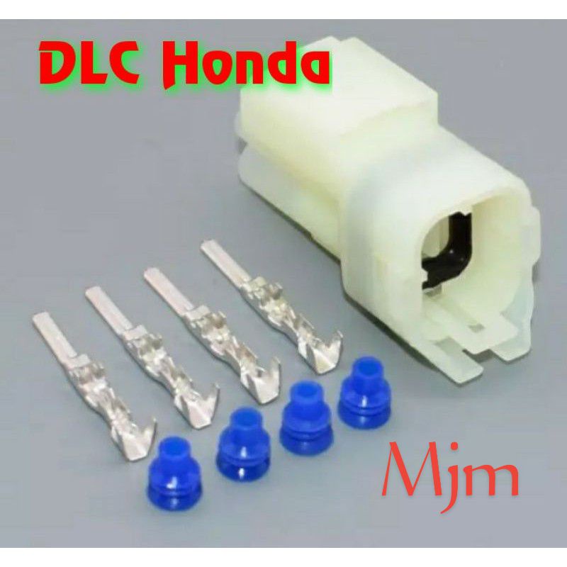 Jual SOKET DLC HONDA 4 PIN MALE SOKET DLC RESET SOKET DLC SHORT ...