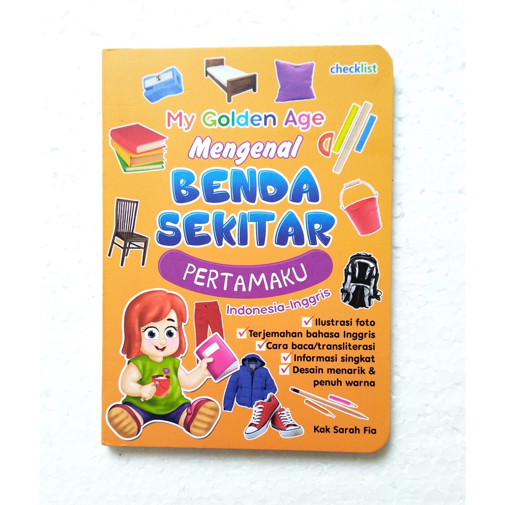 Jual Board Book Anak: Mengenal Benda Sekitar Pertamaku | Shopee Indonesia