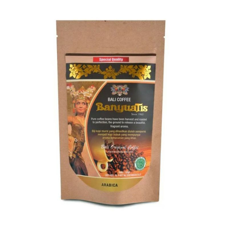 Jual Kopi Arabica Banyuatis Khas Bali Kemasan 100gr | Shopee Indonesia