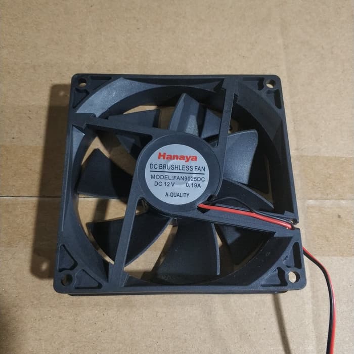Jual Kipas DC 9cm 12v / kipas dc 9 cm 12 v / Kipas komputer / kipas power | Shopee Indonesia