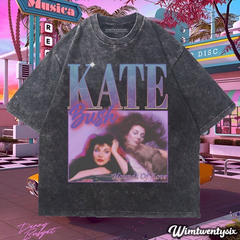Jual t-shirt oversized | kaos oversize | kaos washing | kaos kate bush ...