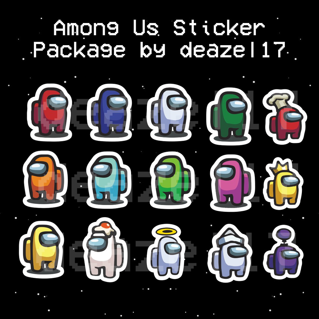 Jual STICKER AMONG US | Shopee Indonesia