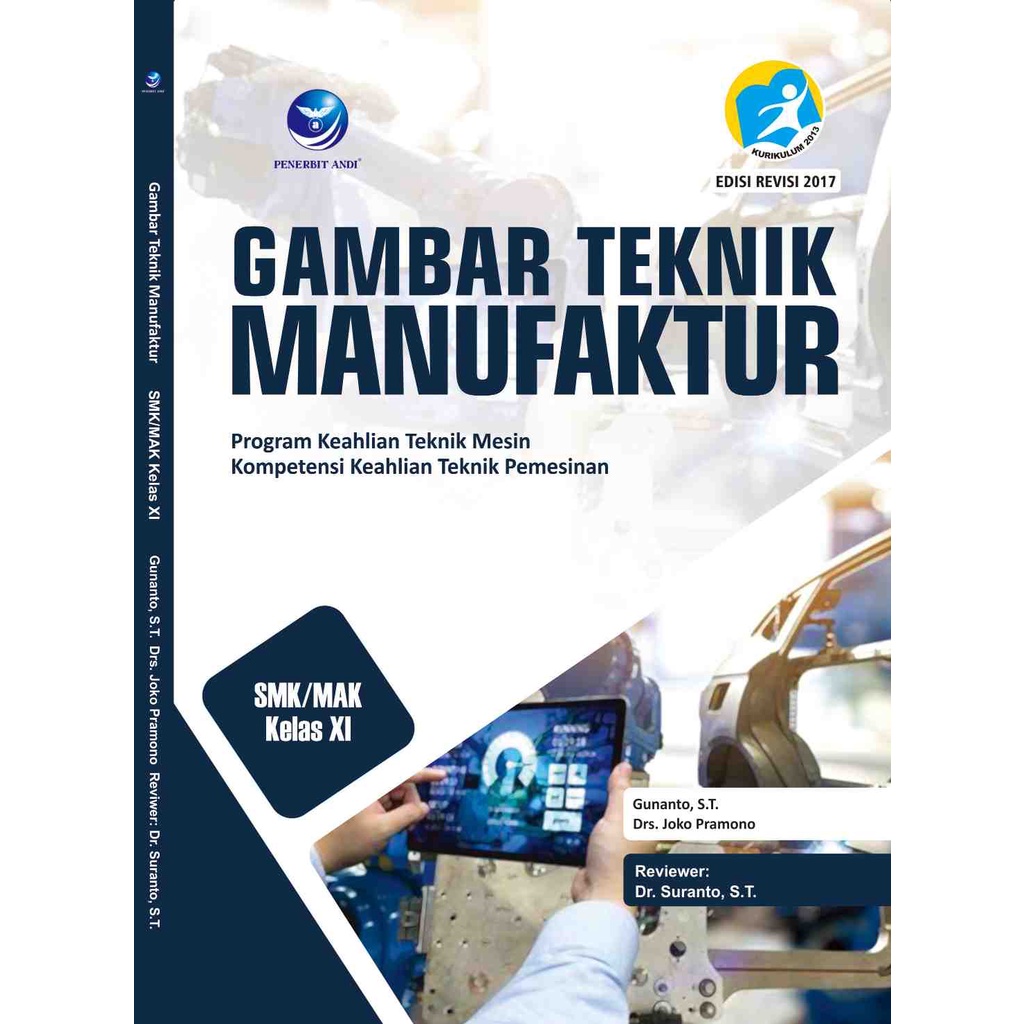 Jual Gambar Teknik Manufaktur SMK XI, Program Keahlian Teknik Mesin ...