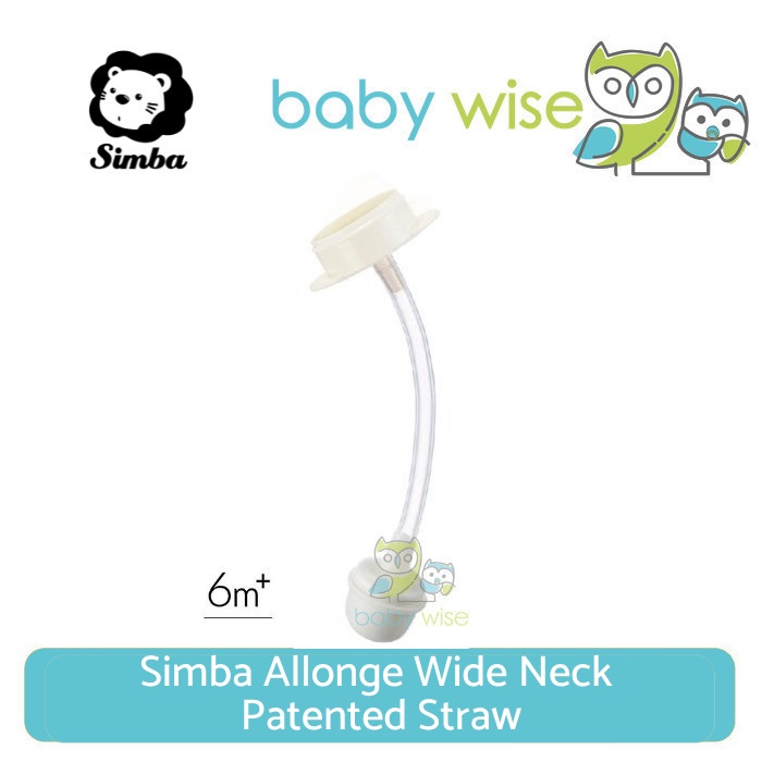 Jual Simba Allonge Wide Neck Patented Straw - Sedotan Botol Susu ...