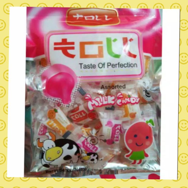 Jual Permen Susu kenyal Assorted Milk Candy (Permen Korea) toll aneka ...
