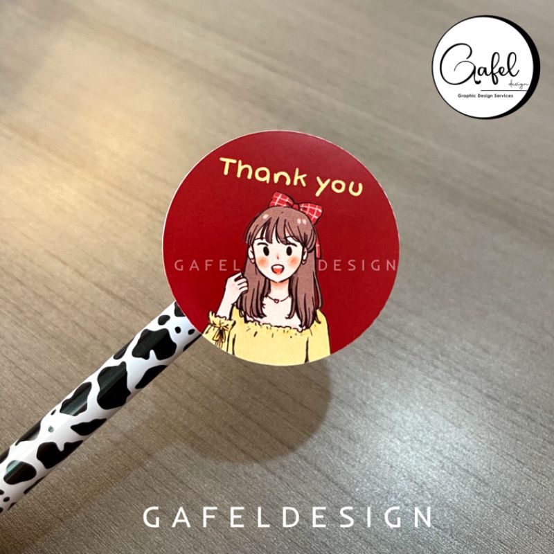 Jual Thank You Sticker / Sticker Thank You Lucu | Shopee Indonesia
