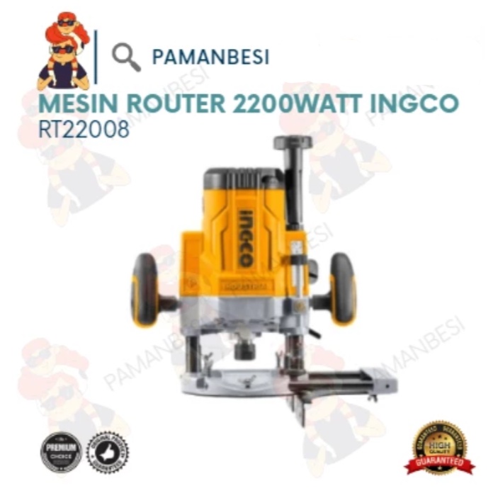 Jual Mesin Router / Mesin Profil Kayu / Electric Wood Router INGCO ...