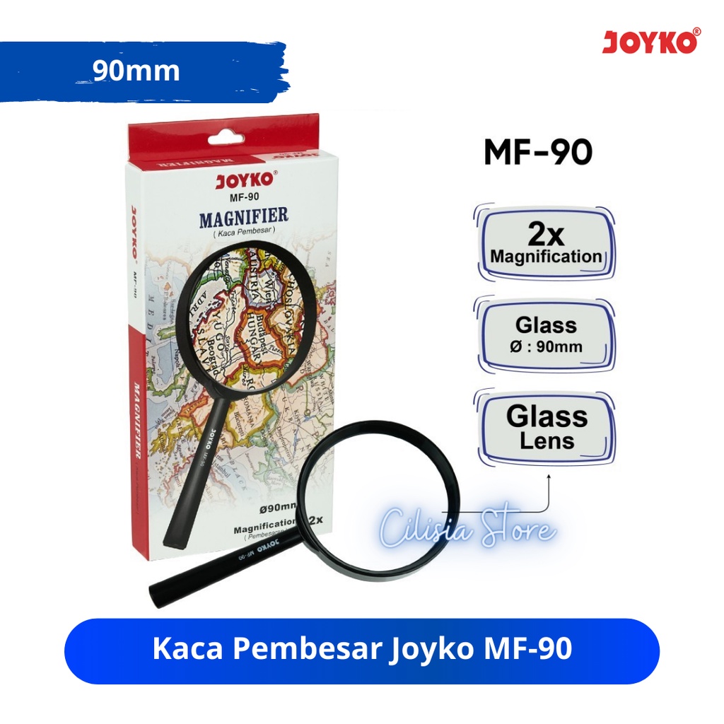 Jual Kaca Pembesar Lup Magnifier joyko MF-90 / Lup / Diameter 90mm ...