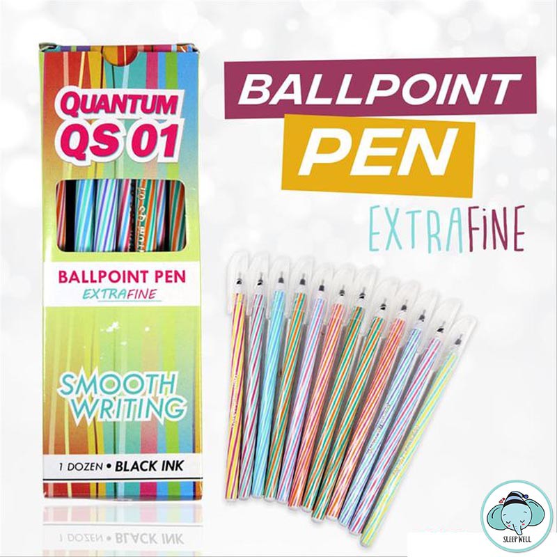 Jual BOLPOINT QUANTUM QS-01 - Bolpoin Ulir MURAH PENA BOLPEN | Shopee Indonesia