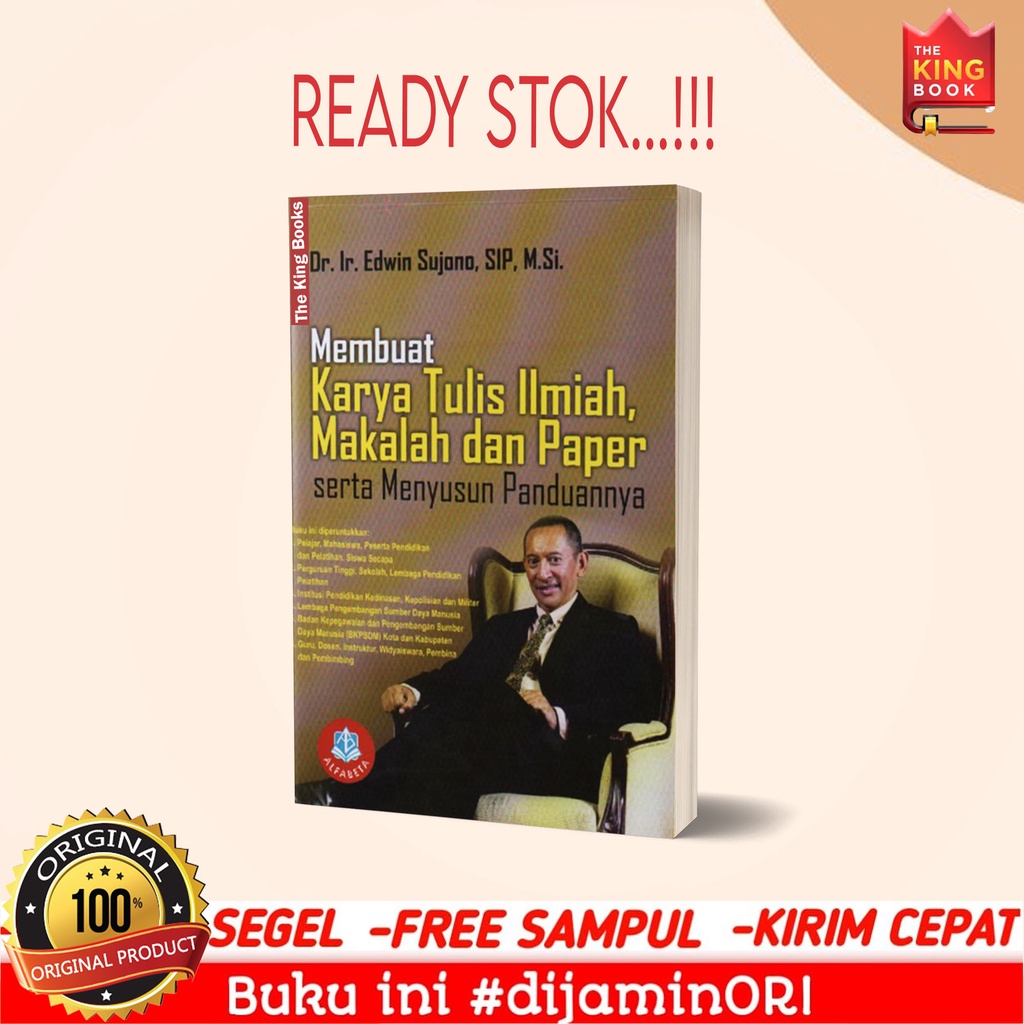 Jual Membuat Karya Tulis Ilmiah, Makalah dan Paper serta Menyusun ...