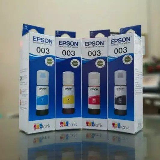 Jual Epson 003/Tinta Epson 003 1Set For L1110/L3310/L3116/L3150/L3156 ...