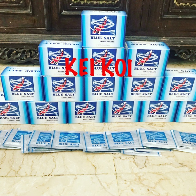 Jual Blue Salt 1 Sachet Obat ikan Koi | Shopee Indonesia