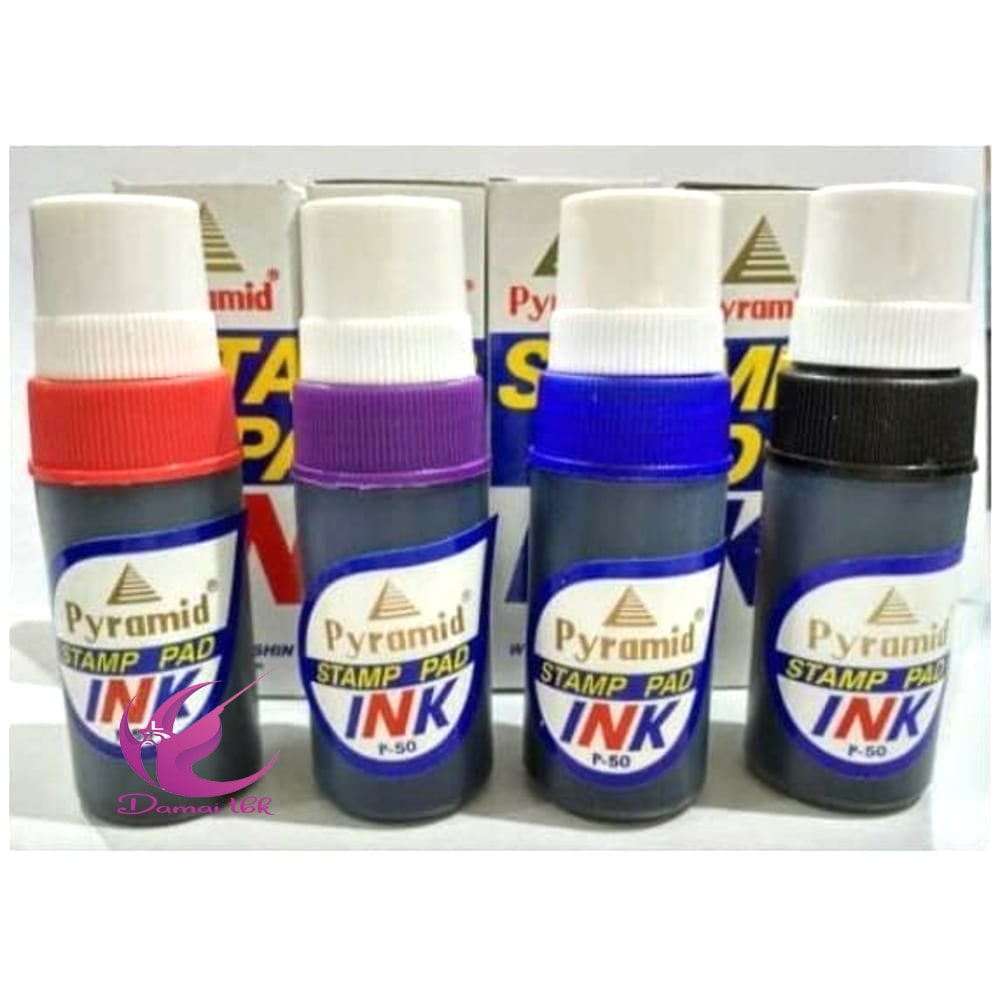 Jual Tinta Stempel Pyramid Ink Tinta Stamp Pad | Shopee Indonesia