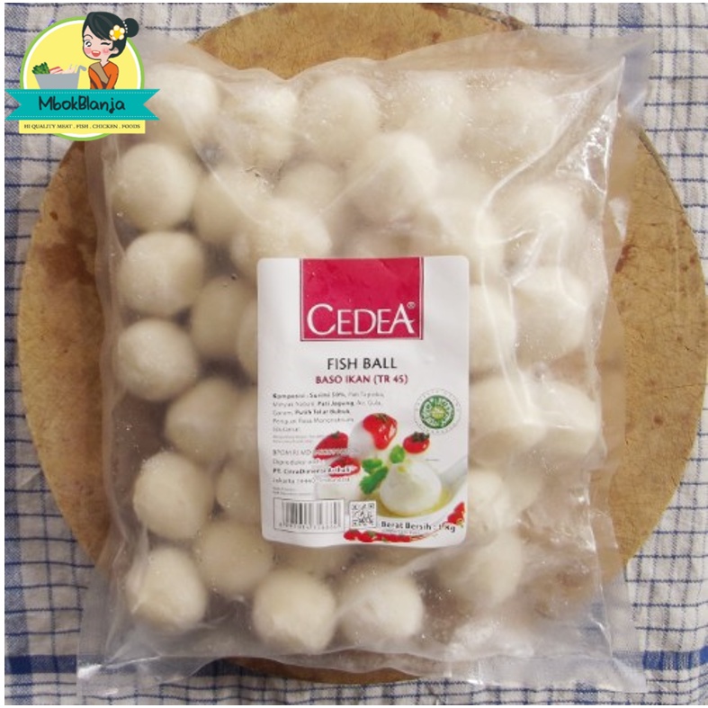 Jual CEDEA BAKSO IKAN | CEDEA FISH BALL | CEDEA BASO IKAN 1 KG TR45 ...