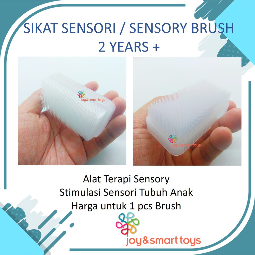 Jual JOY SMART TOYS SIKAT SENSORI SENSORY BRUSH ALAT TERAPI EDUKASI ...