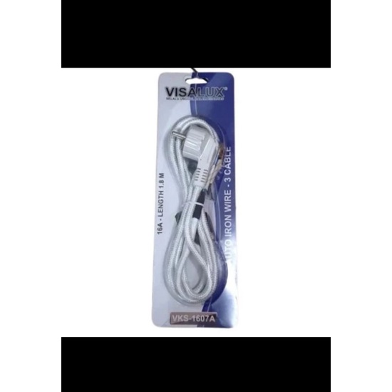 Jual kabel setrika visalux 3 kabel panjang 1,8m vks1607A | Shopee Indonesia