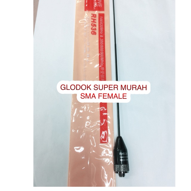 Jual ANTENA HT LIDI DUALBAND RH536 SMA FEMALE UNTUK HT ALINCO DAN HT CINA | Shopee Indonesia