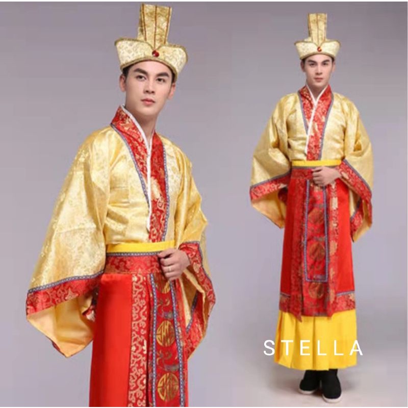 Jual Kostum dewasa Tang Dynasty Emperor / Kostum Kaisar Dinasti Tang ...