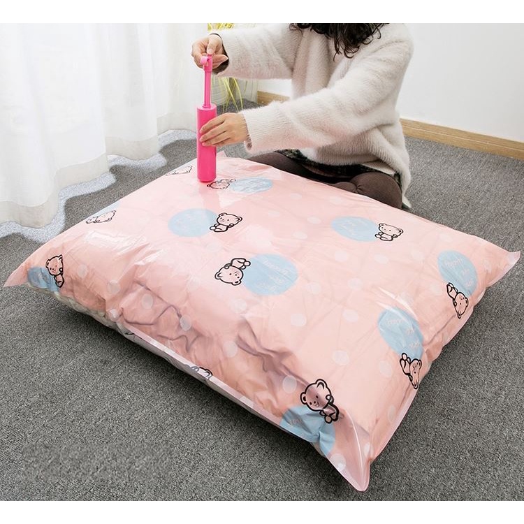 Jual HL0139 Vacuum Bag Plastik Storage Press Vakum Kantong Pakaian ...