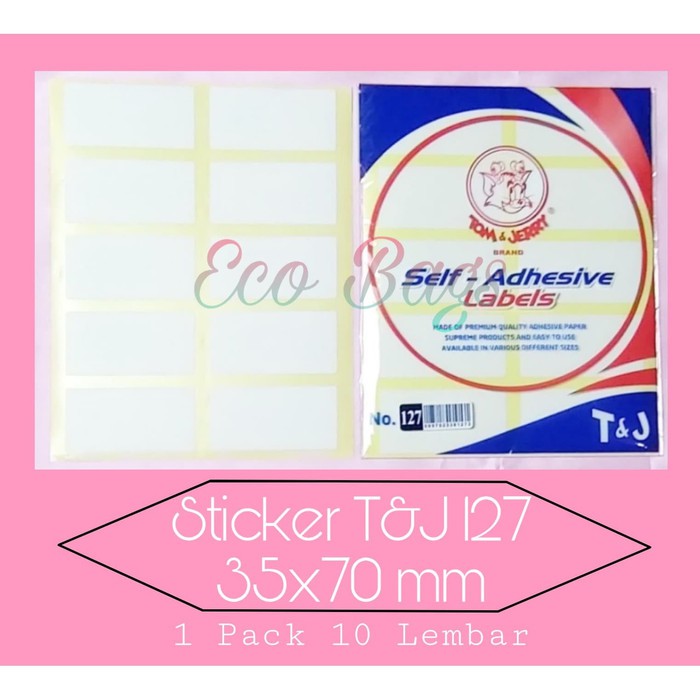 Jual Tom Jerry 127 / Label Tom Jerry 127 / Label Sticker Tom & Jerry No ...