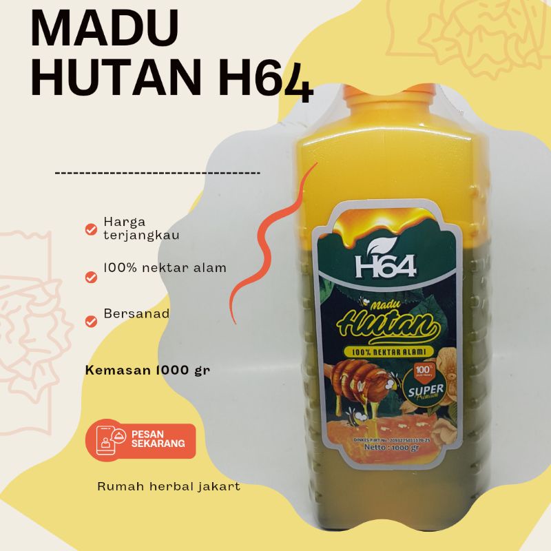 Jual madu hutan super H64 produksi al wadey 1 kg | Shopee Indonesia
