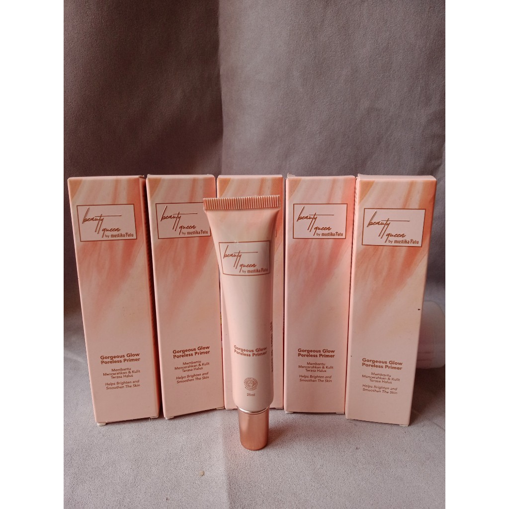 Jual BEAUTY QUEEN GORGEOUS GLOW PRIMER 25ml | Shopee Indonesia