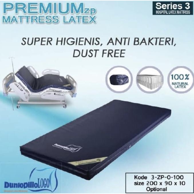 Jual Dunlopillo Kasur Rumah Sakit Premium Full latex 90x200x15 cm ...