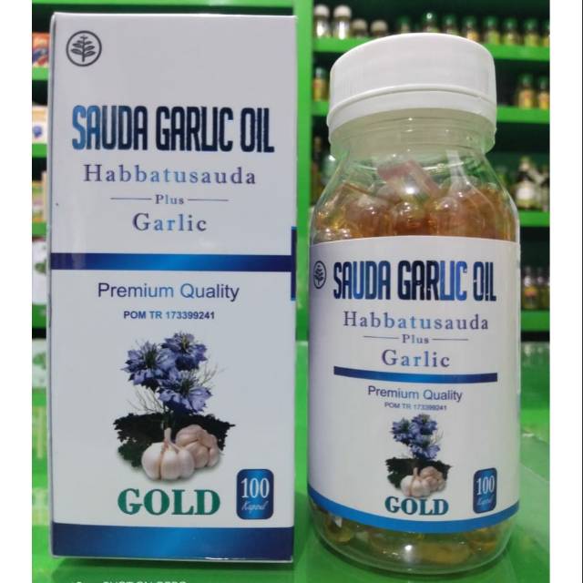 Jual Kapsul Sauda Garlic Gold Oil (Kemasan Baru) | Shopee Indonesia