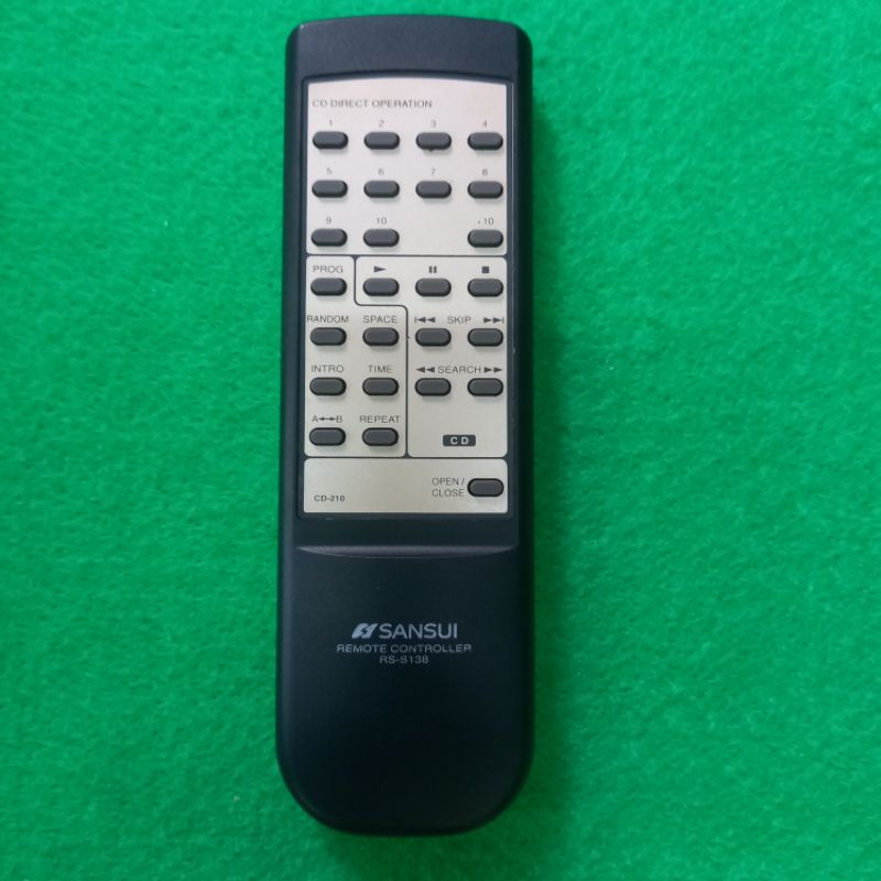 Jual Remote CD SANSUI Original . RS - S138 . | Shopee Indonesia