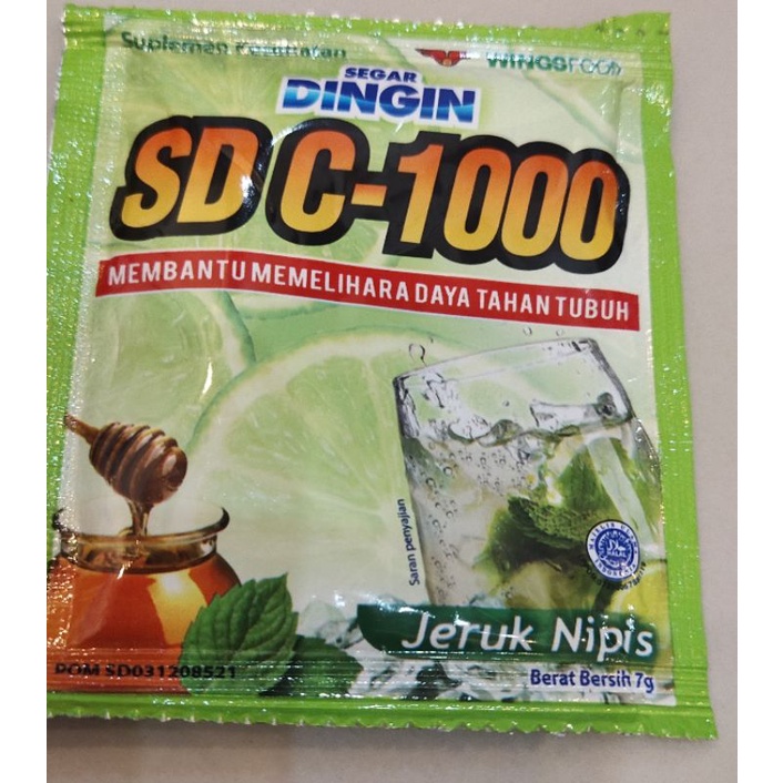 Jual SEGAR DINGIN /SDC 1000 RENCENG 12 SACHET | Shopee Indonesia