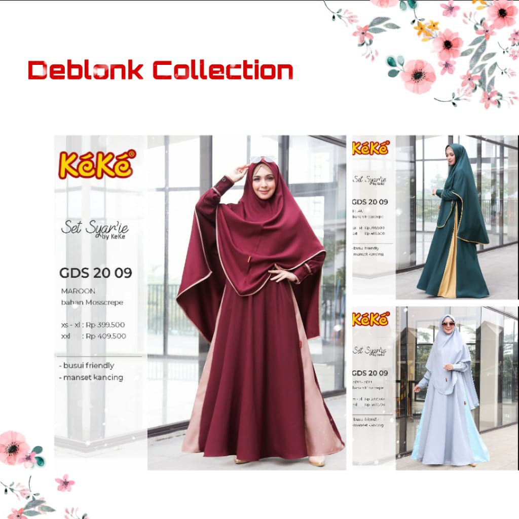 Jual Keke Gamis Dewasa GDS 20 09 | Shopee Indonesia
