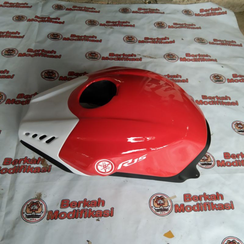 Jual cover tangki kondom tangki model R6 old v1 PNP Yamaha R15 old v1 ...