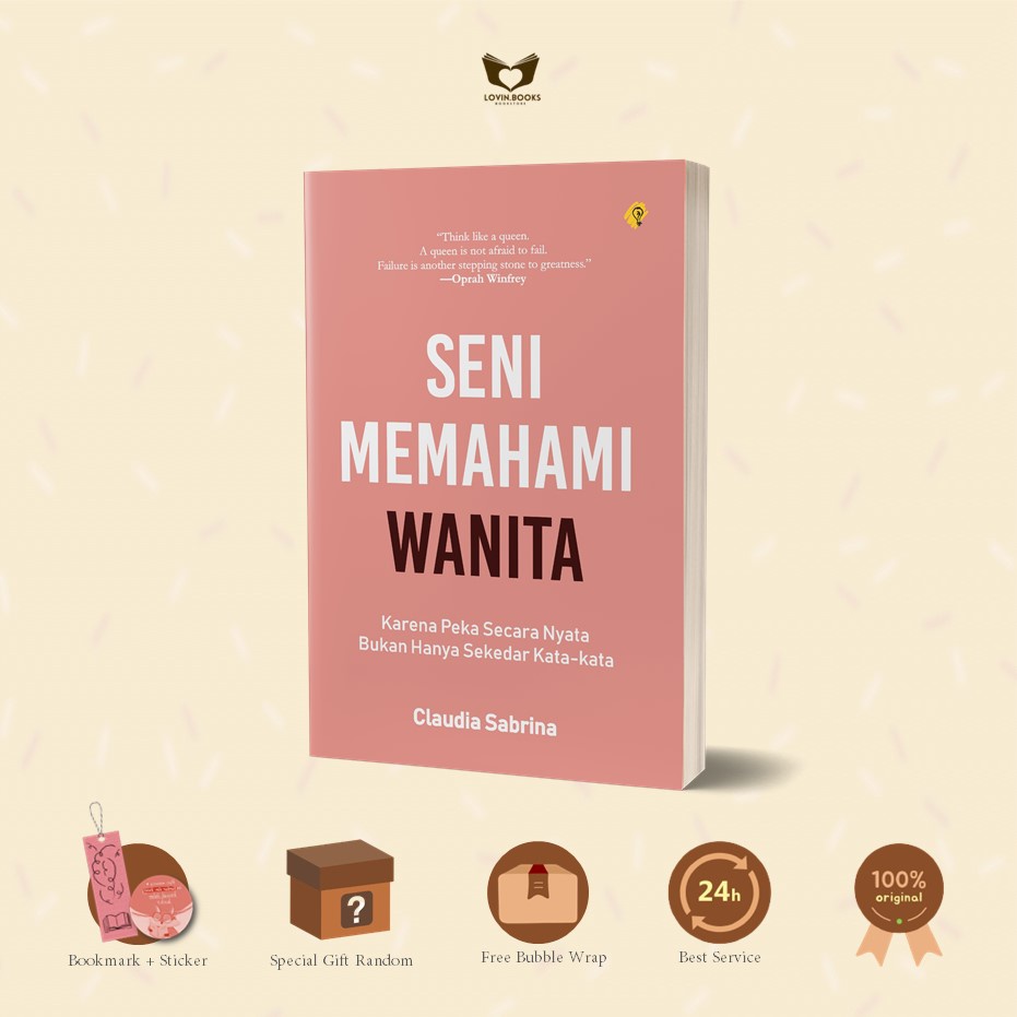 Jual Buku Seni Memahami Wanita - Claudia Sabrina [Bright Publisher ...