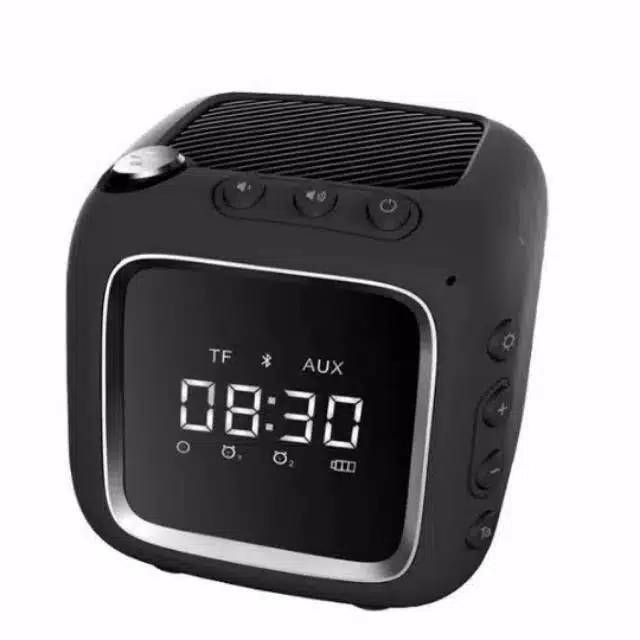 Jual Speaker Bluetooth Portable Robot RB530 With Clock Display Support Micro SD Dan AUX Super ...