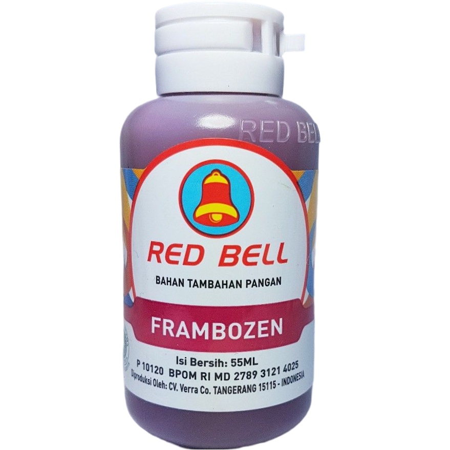 Jual Red Bell Pasta Frambozen 55ml RedBell Perisa Frambozen dan Pewarna ...